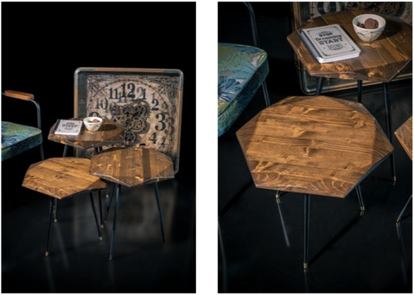 VIRUS COFFEE TABLE SET OF 3 | La Vida Furniture . Interior